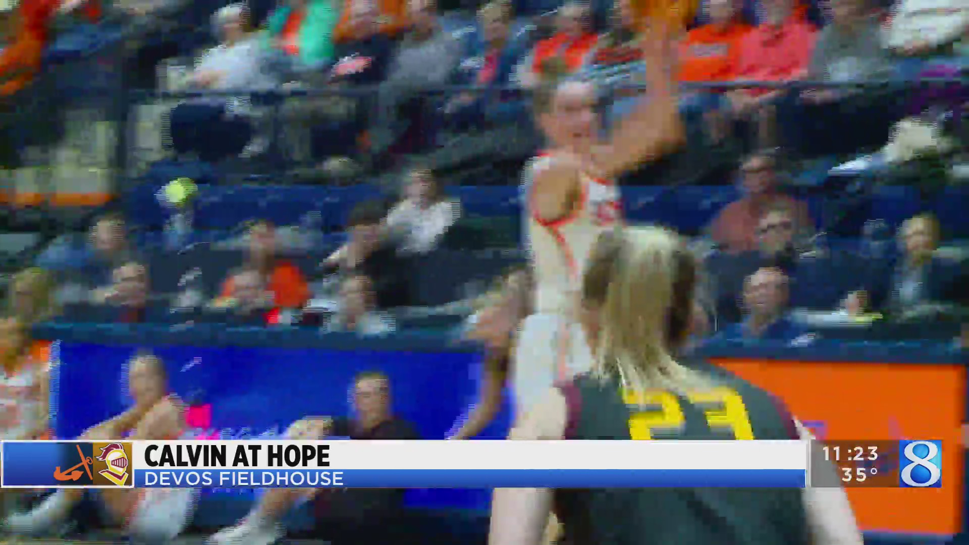 Hope women beat Calvin, Hope men lose to Trine – WOODTV.com