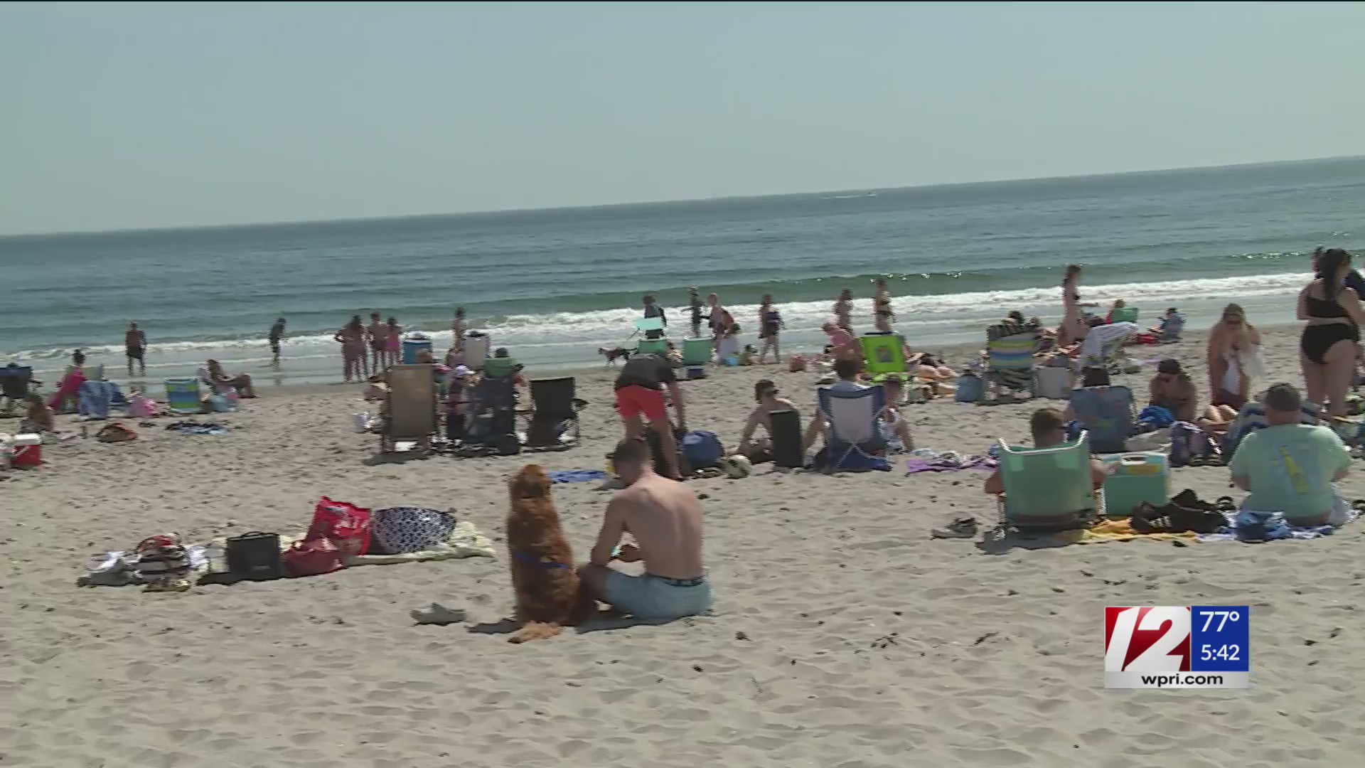 RI beaches packed in April as record highs move through – WPRI.com