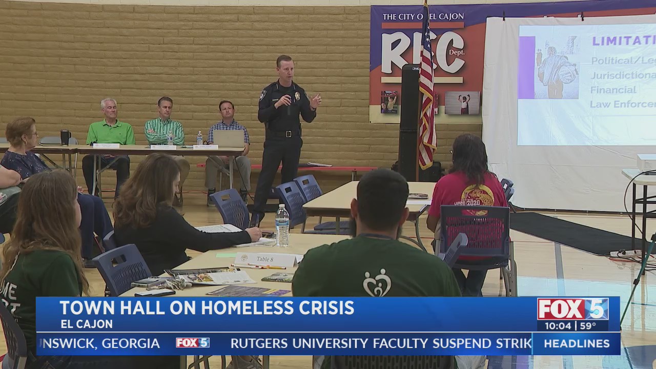 Town Hall on Homeless Crisis – FOX 5 San Diego & KUSI News