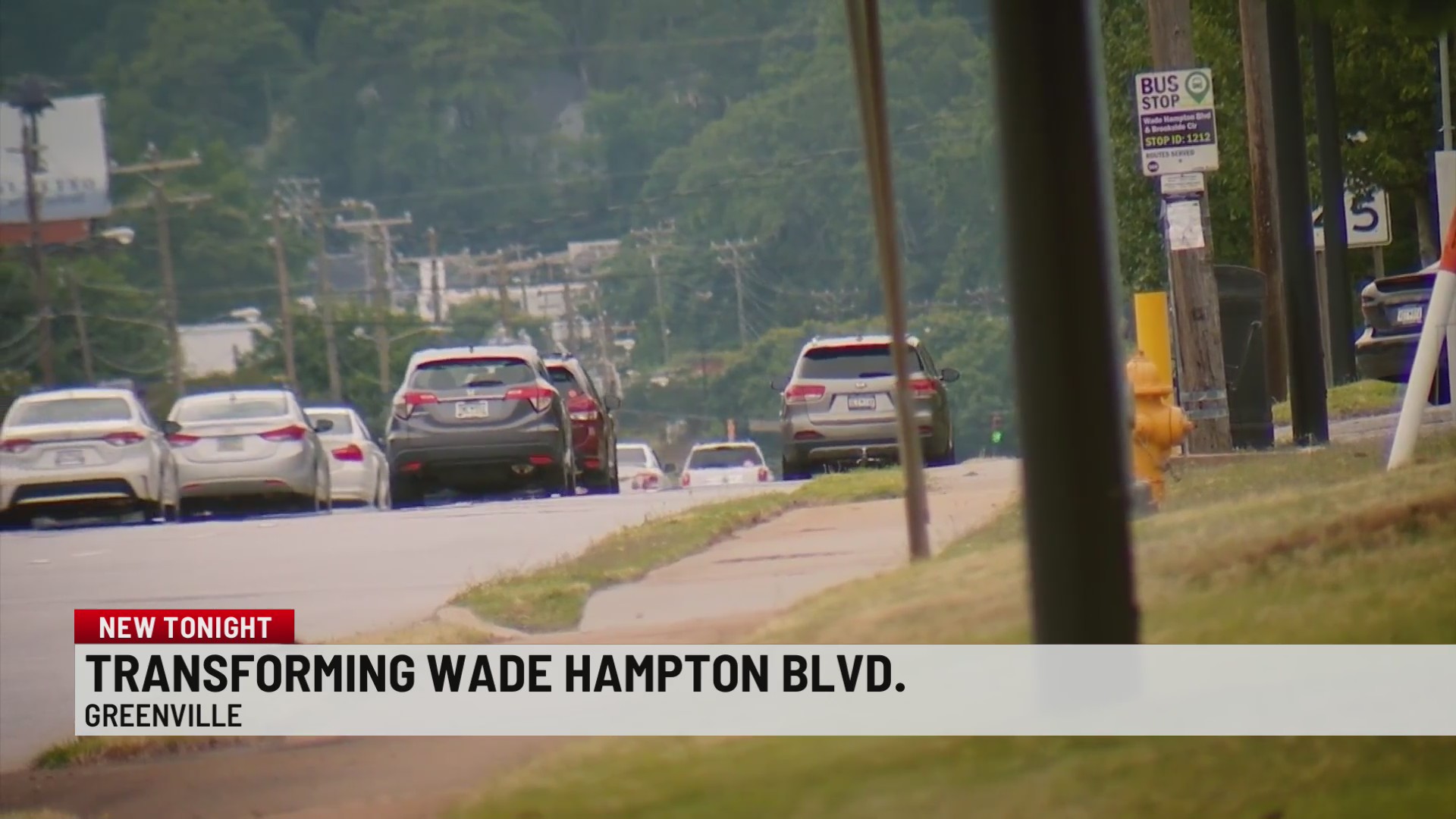 Improvements are underway for the Wade Hampton Boulevard Corridor ...