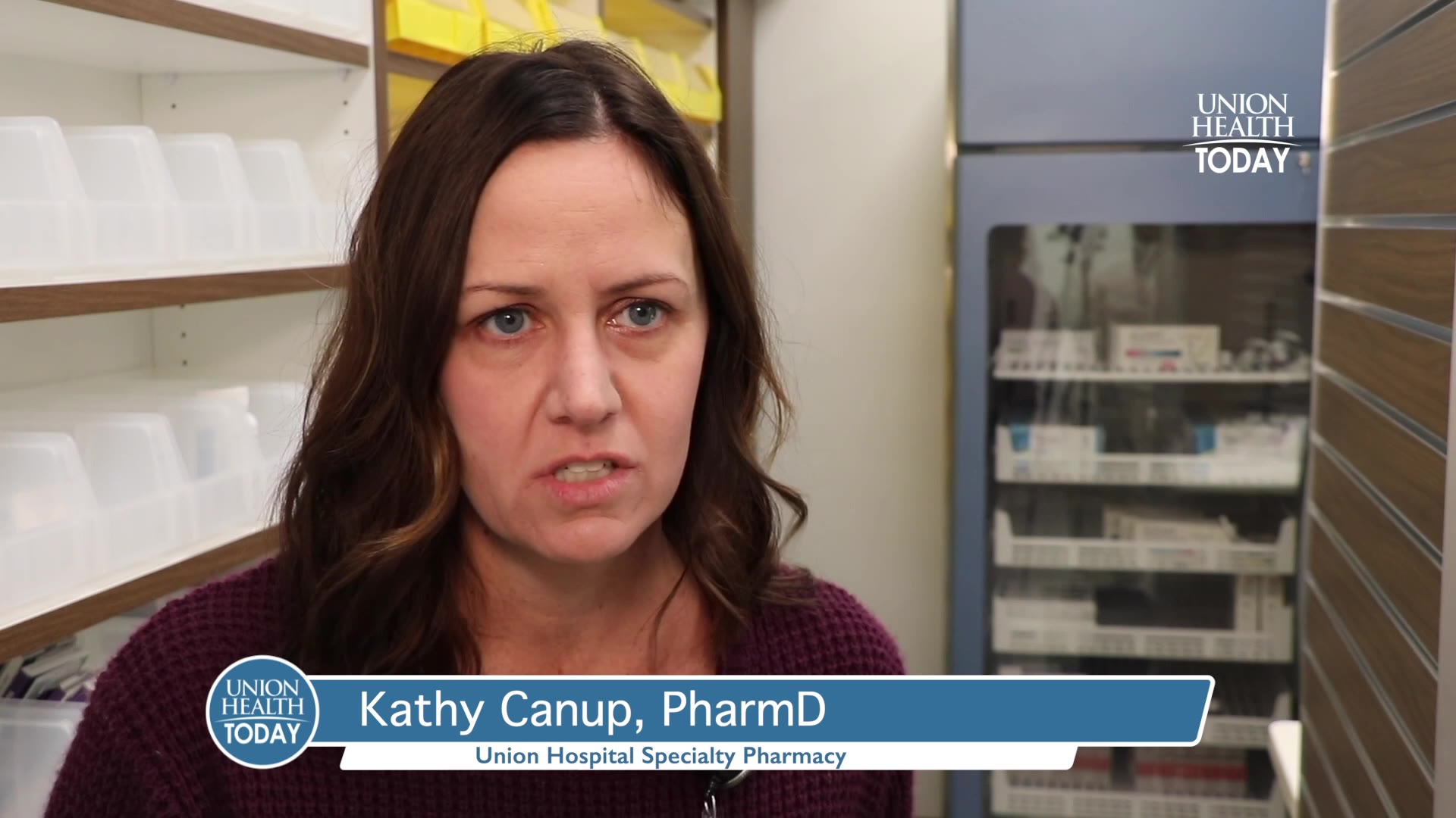 Union Health Today – Kathy Canup, PharmD, talks about Specialty ...