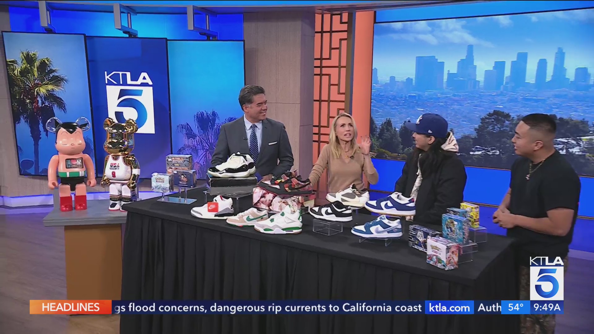 King Ebilane and Joey Gonzales discuss the 3rd Annual Sneaker Expo – KTLA