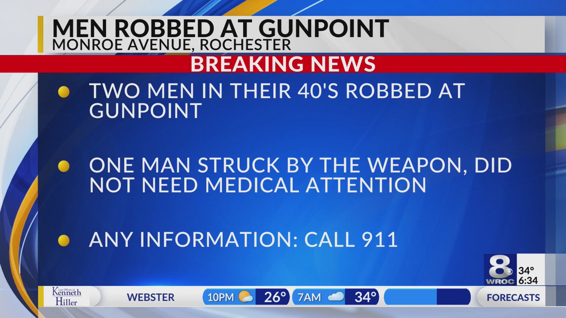 Gunpoint robbery on Monroe Avenue, RPD searches for suspects ...