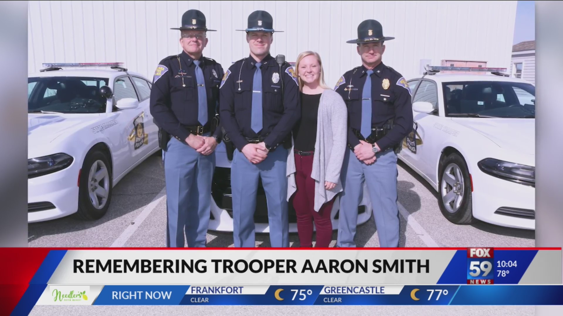 Hundreds pay tribute to fallen Trooper Aaron Smith during Thursday ...