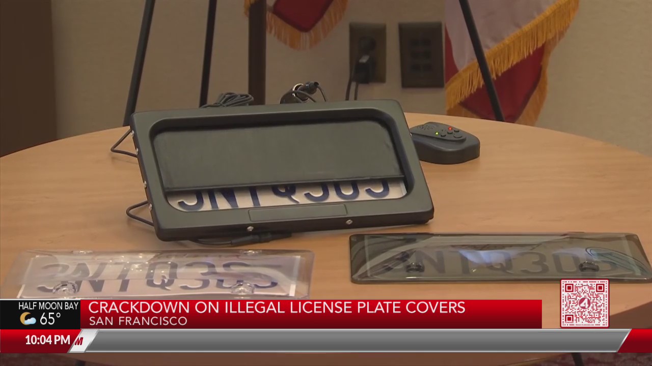 San Francisco cracks down on illegal license plate covers – KRON4