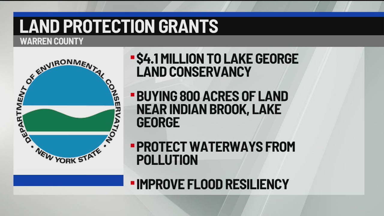 Lake George Land Conservancy awarded $4.15M for conservation – NEWS10 ABC