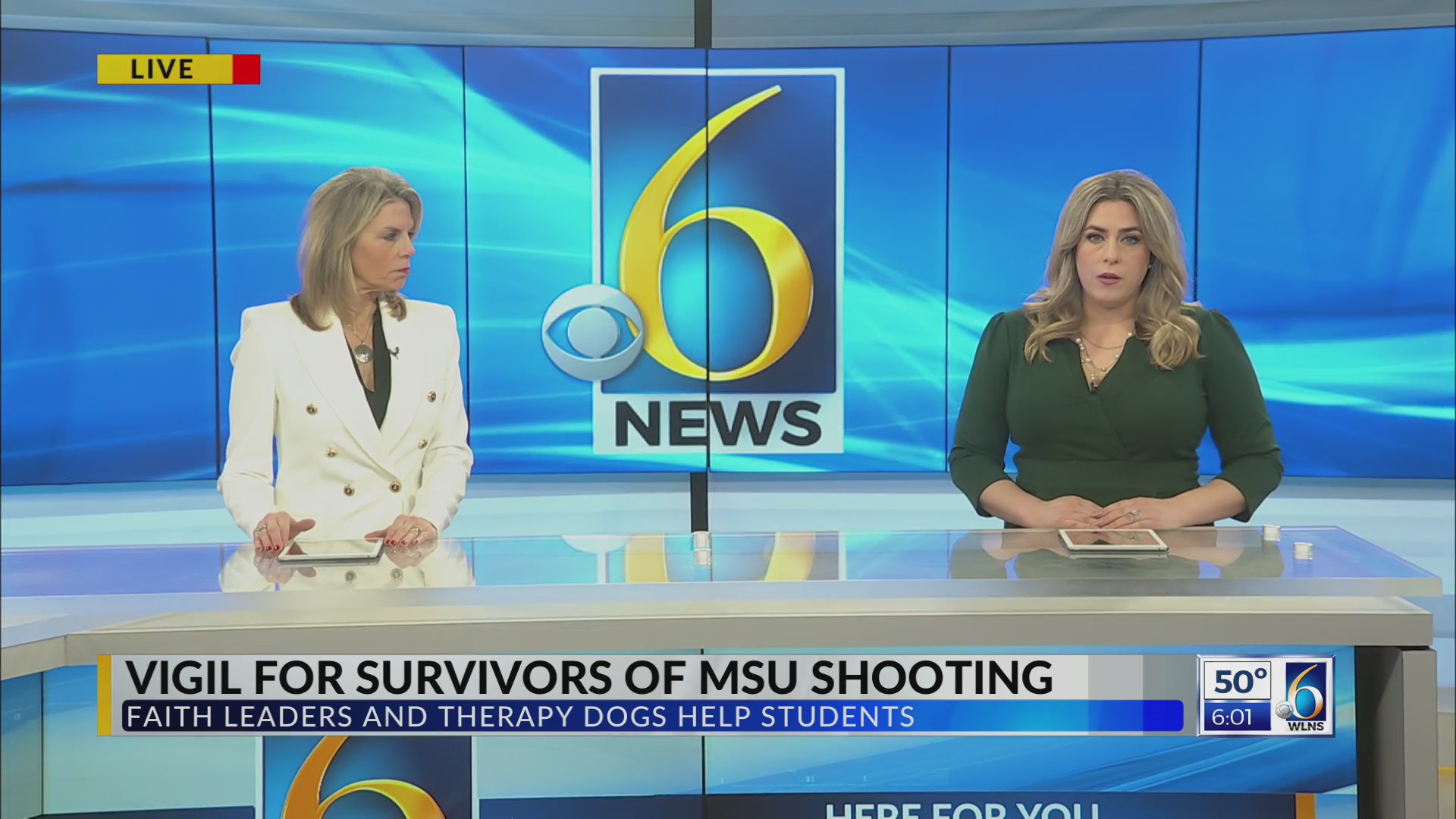 2-14 MSU community pays respects to shooting victims – WLNS 6 News