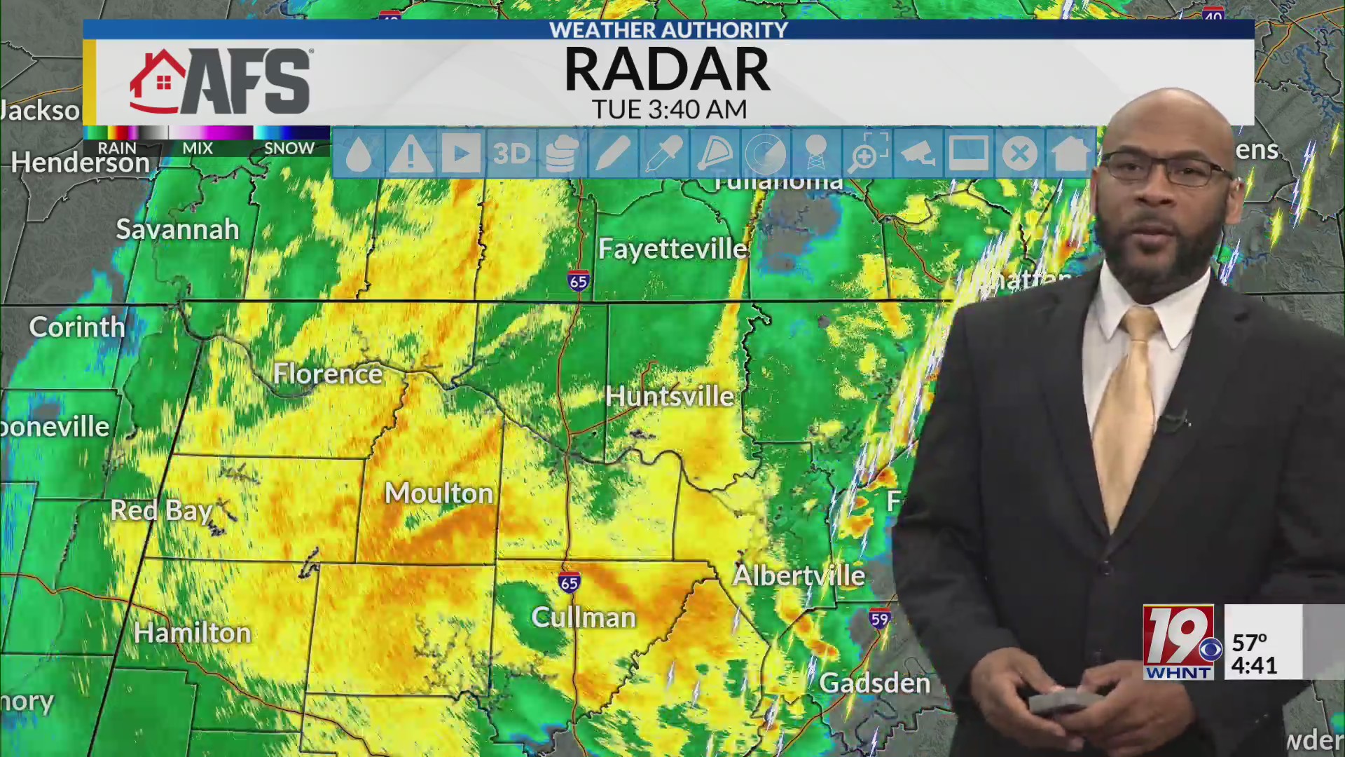 Rain & Wind Taper Off – WHNT.com