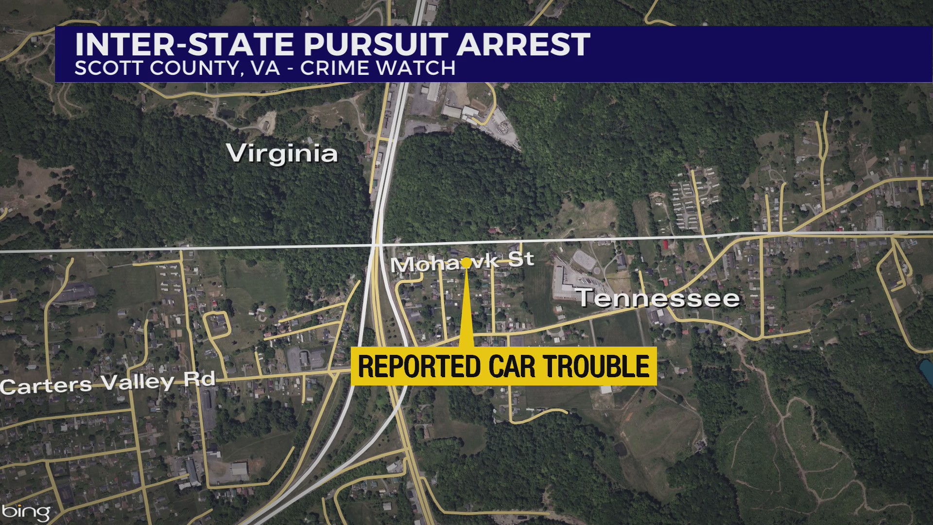Sullivan County pursuit ends in Scott County crash, police report ...