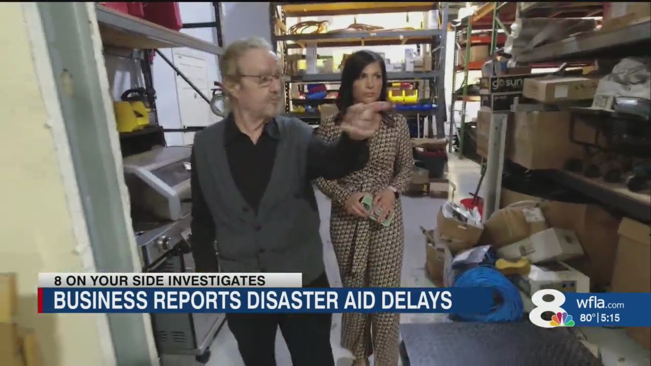 Florida business owner reports disaster aid delay – WFLA