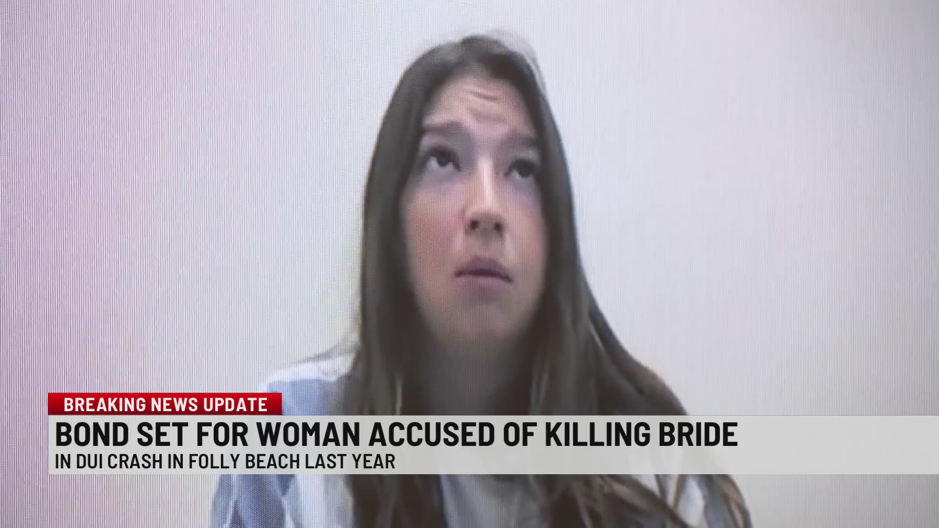 Bond set for woman accused of killing bride in DUI crash at Folly Beach – WSPA 7NEWS
