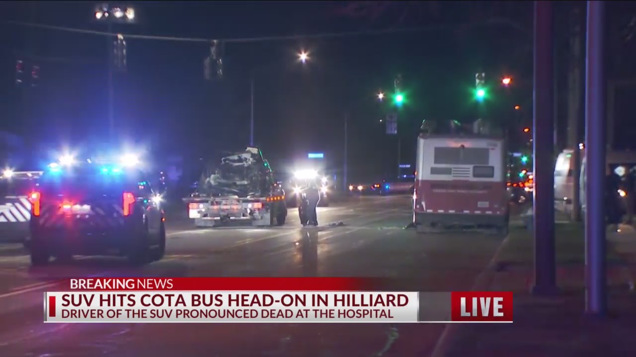 One dead after head-on crash involving COTA bus – NBC4 WCMH-TV