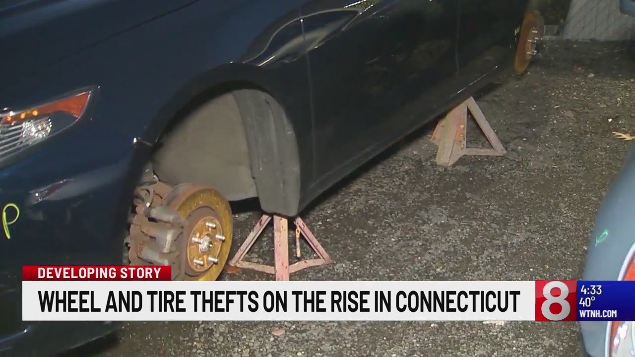 Tire thefts on the rise in Connecticut – WTNH.com