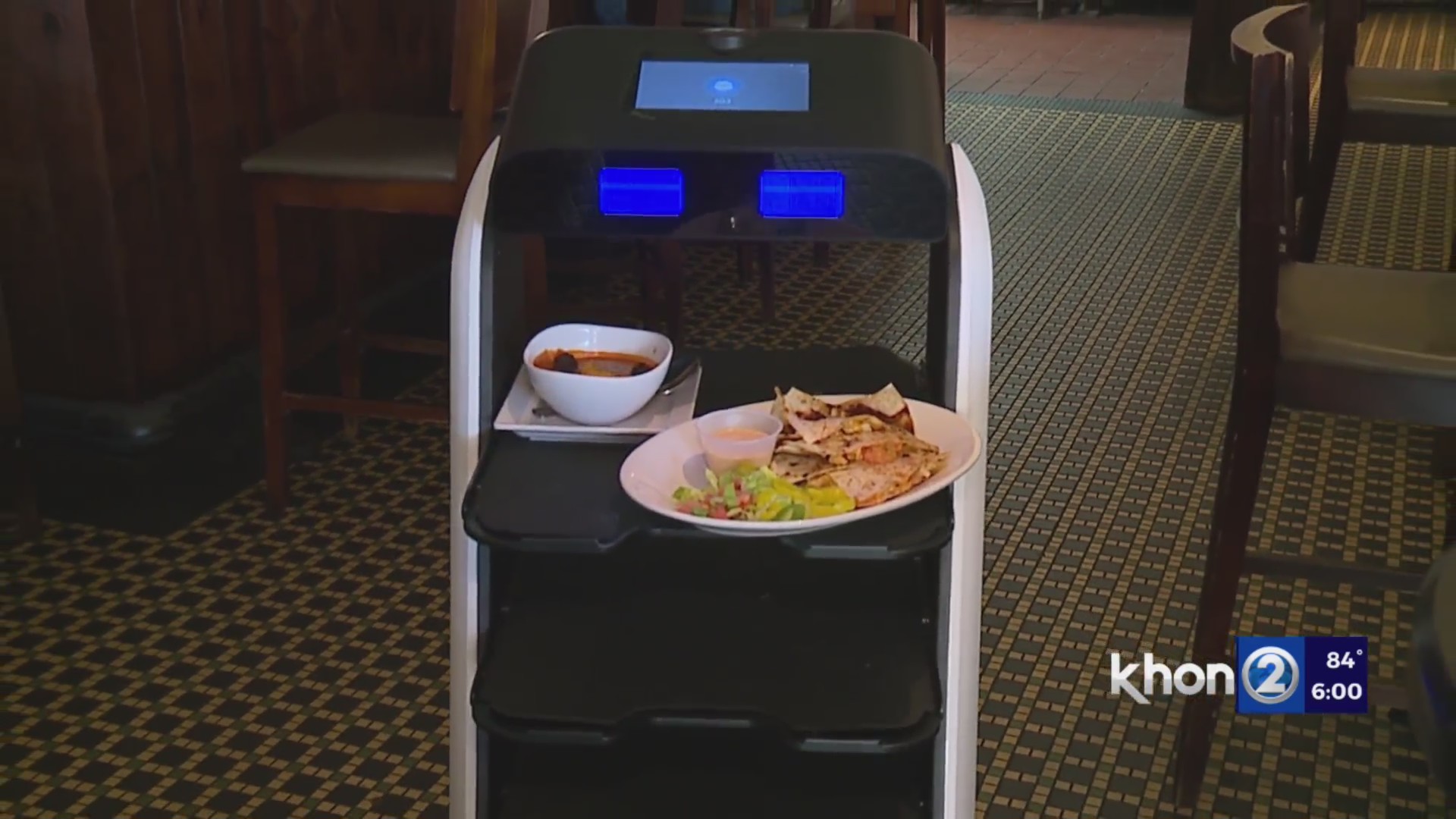 Robot servers working at Hawaii restaurant – KHON2