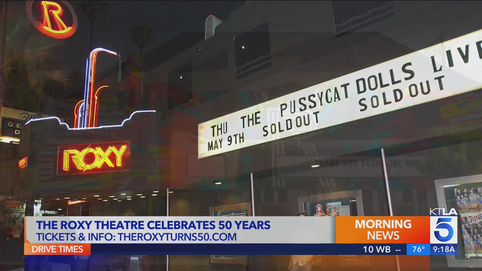 Rock out at the Roxy for venue’s 50th anniversary – KTLA