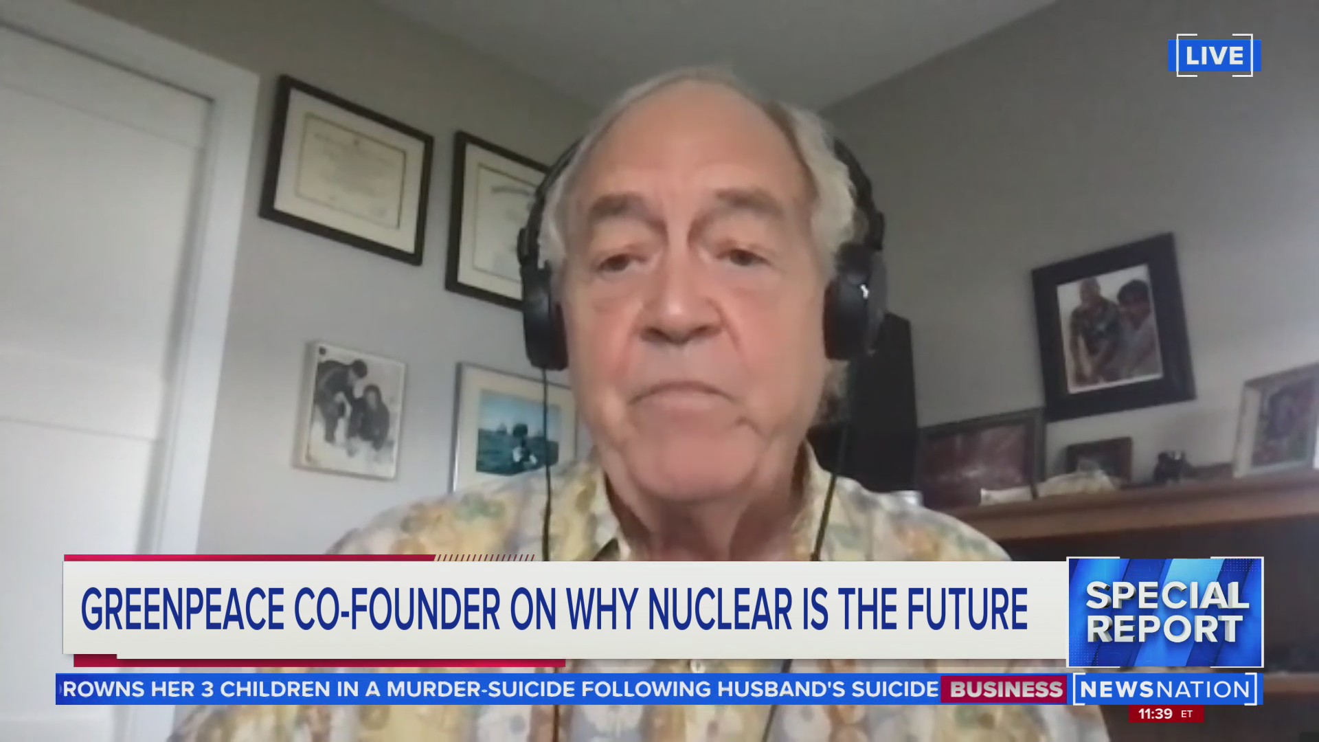 Why Greenpeace co-founder left to pursue nuclear energy | NewsNation ...