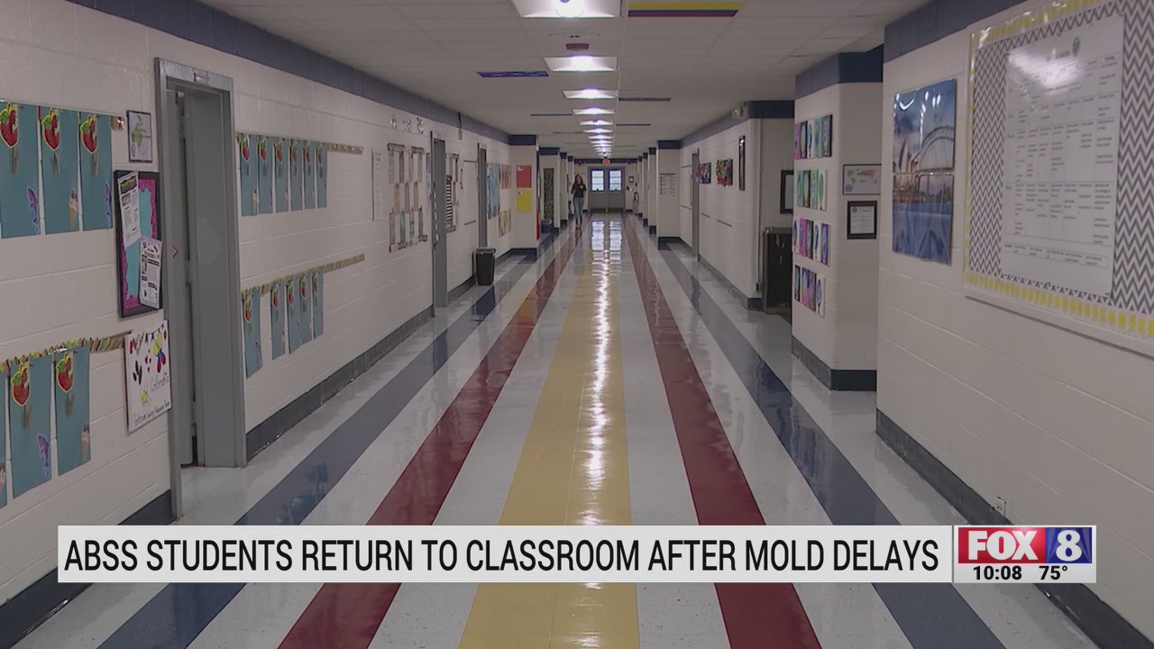 ABSS students return to classroom after mold delays – FOX8 WGHP