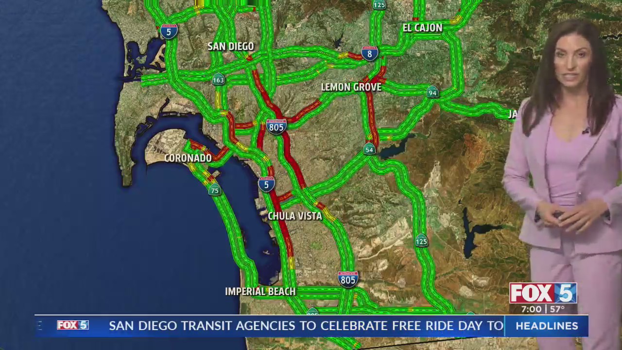 San Diego Traffic Report: Tuesday, Oct. 3 – FOX 5 San Diego