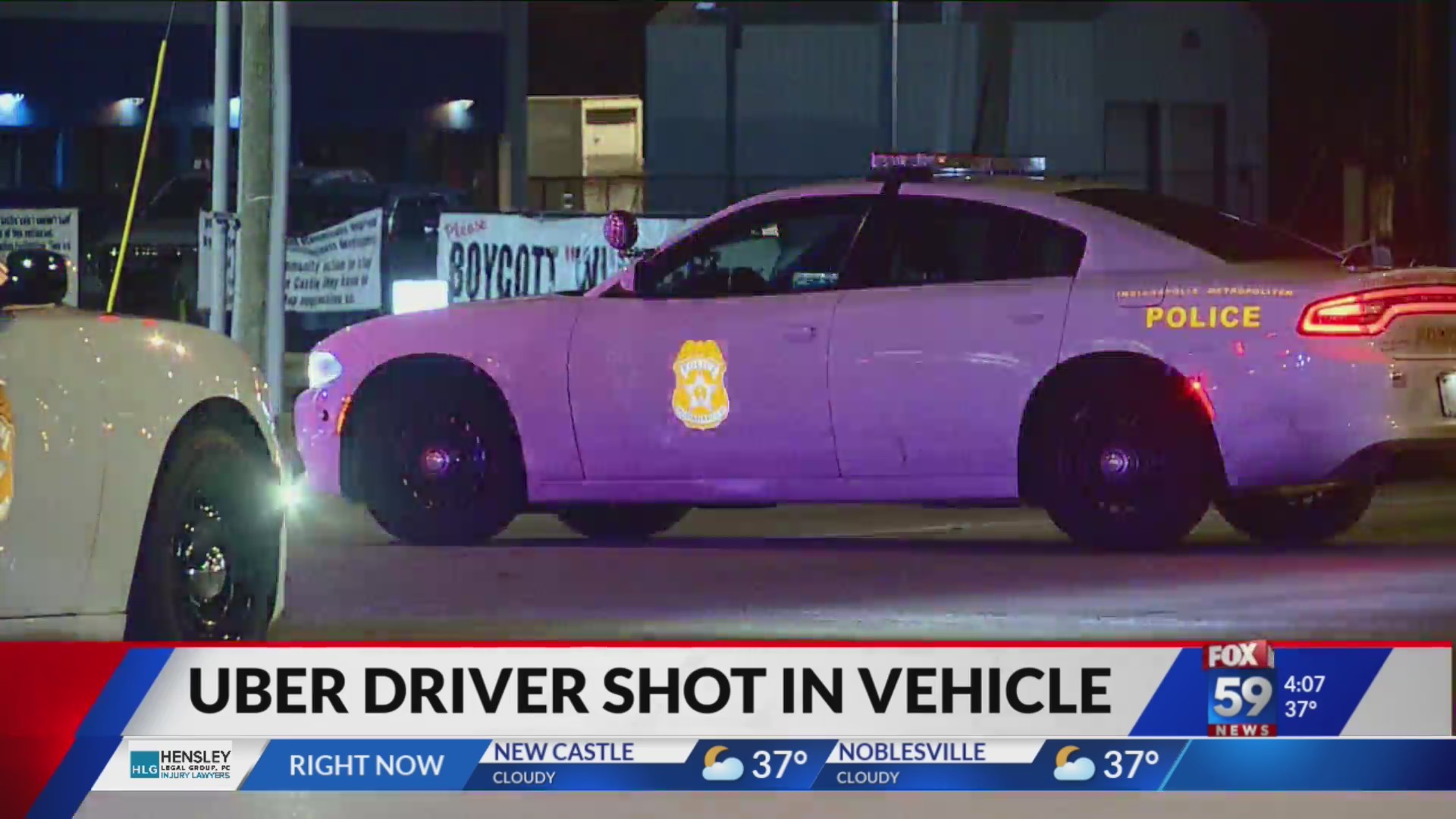 Uber driver shot on the east side – Fox 59