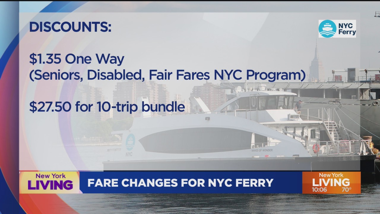 NYC Ferry single-ride ticket price increases to $4 – PIX11