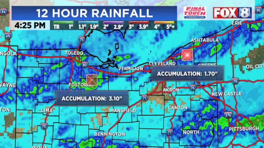 Sunday evening weather clickable – Fox 8 Cleveland WJW