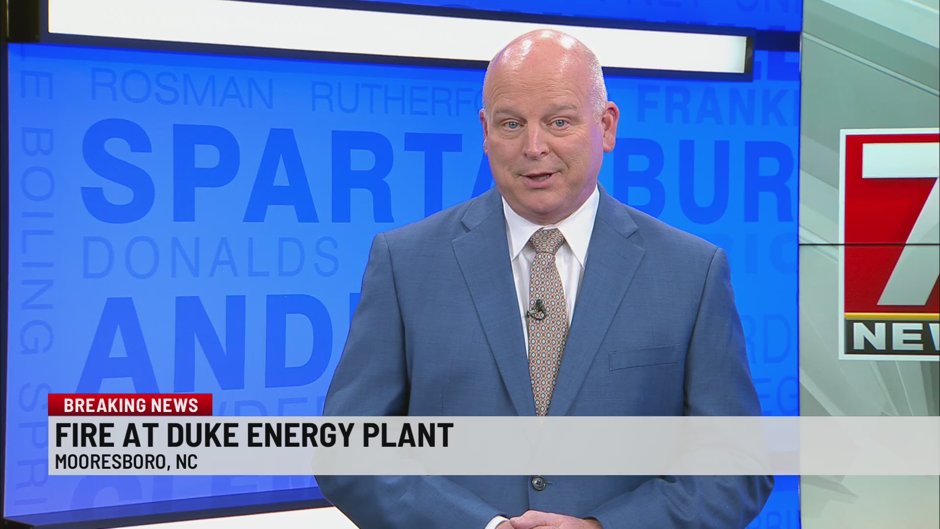 Fire at Duke Energy Plant in Rutherford Co. – WSPA 7NEWS