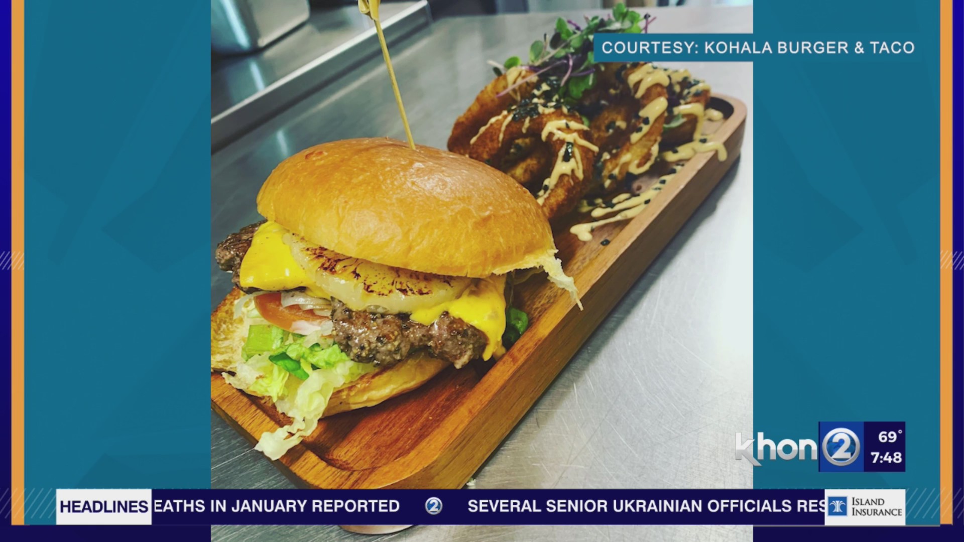 Food 2Go – Kohala Burger & Taco – KHON2