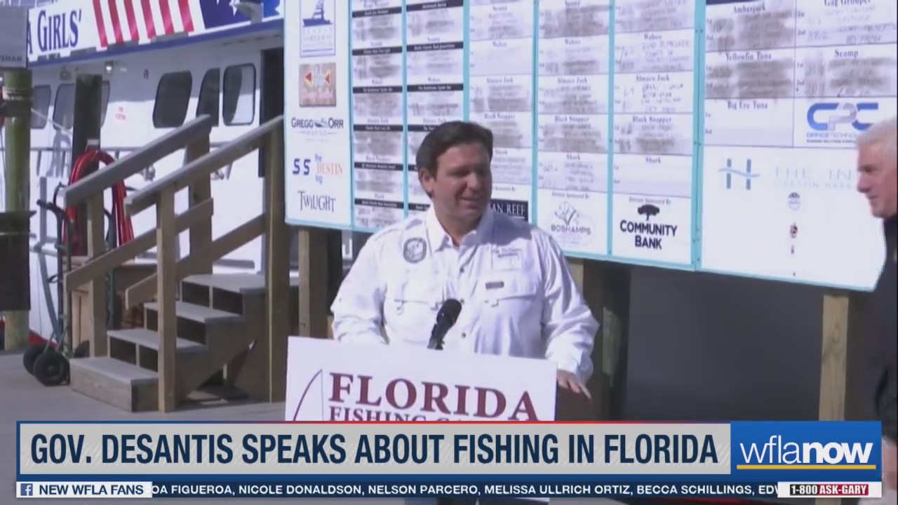 Gov. DeSantis speaks on Florida fishing industry – WFLA