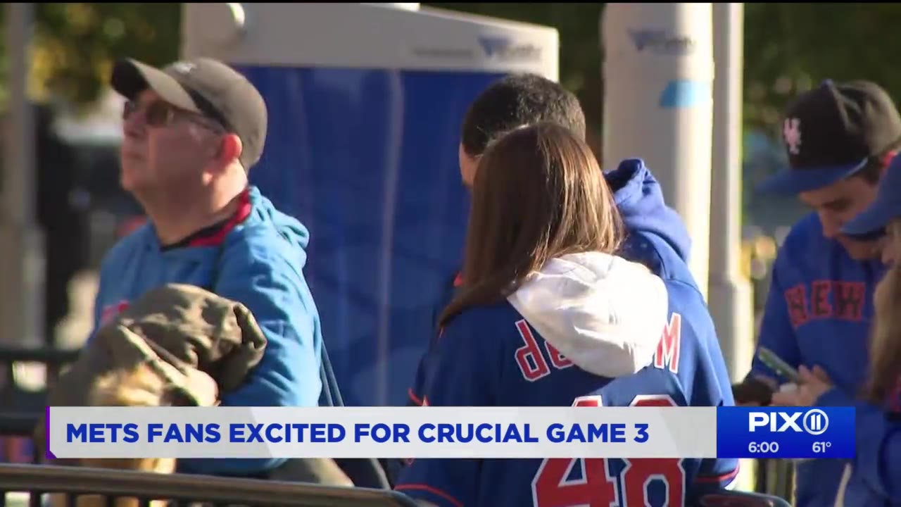 Mets fans hyped for must-win game against Padres – PIX11