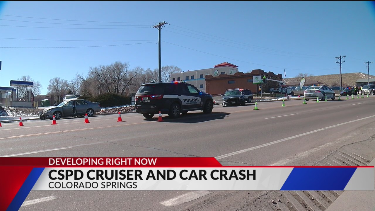 CSPD cruiser hit – FOX21 News Colorado