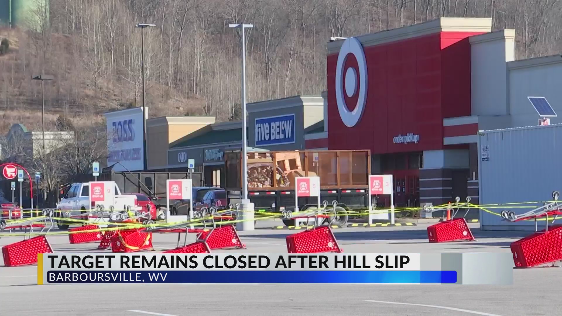 Target still closed days after water main break behind Barboursville ...