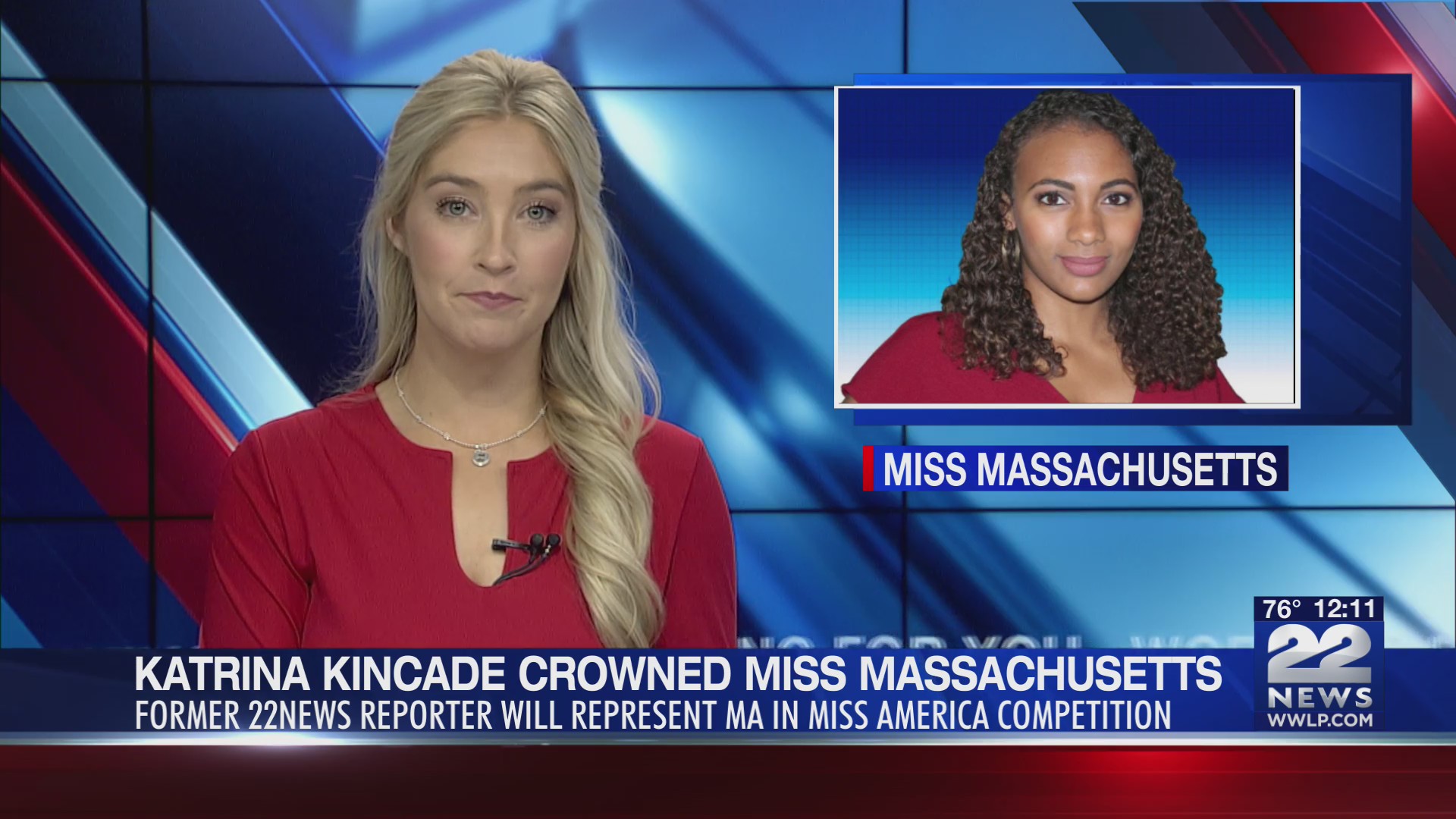 Katrina Kincade, former 22News reporter, crowned Miss Massachusetts – WWLP