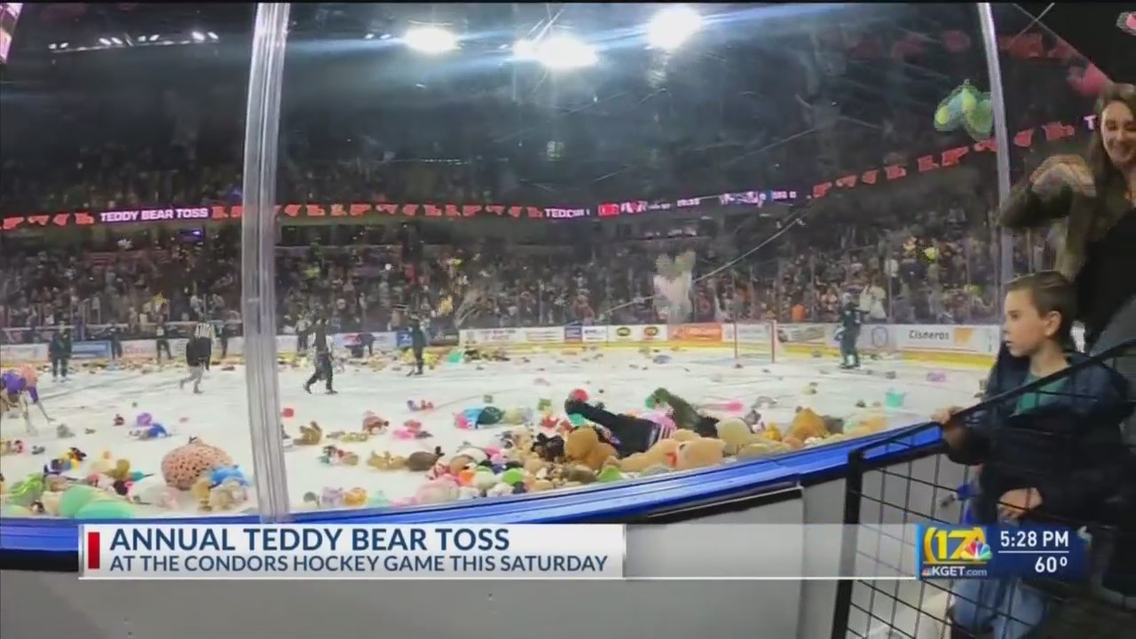 Teddy Bear Toss returns Saturday as Condors face-off against Coachella ...