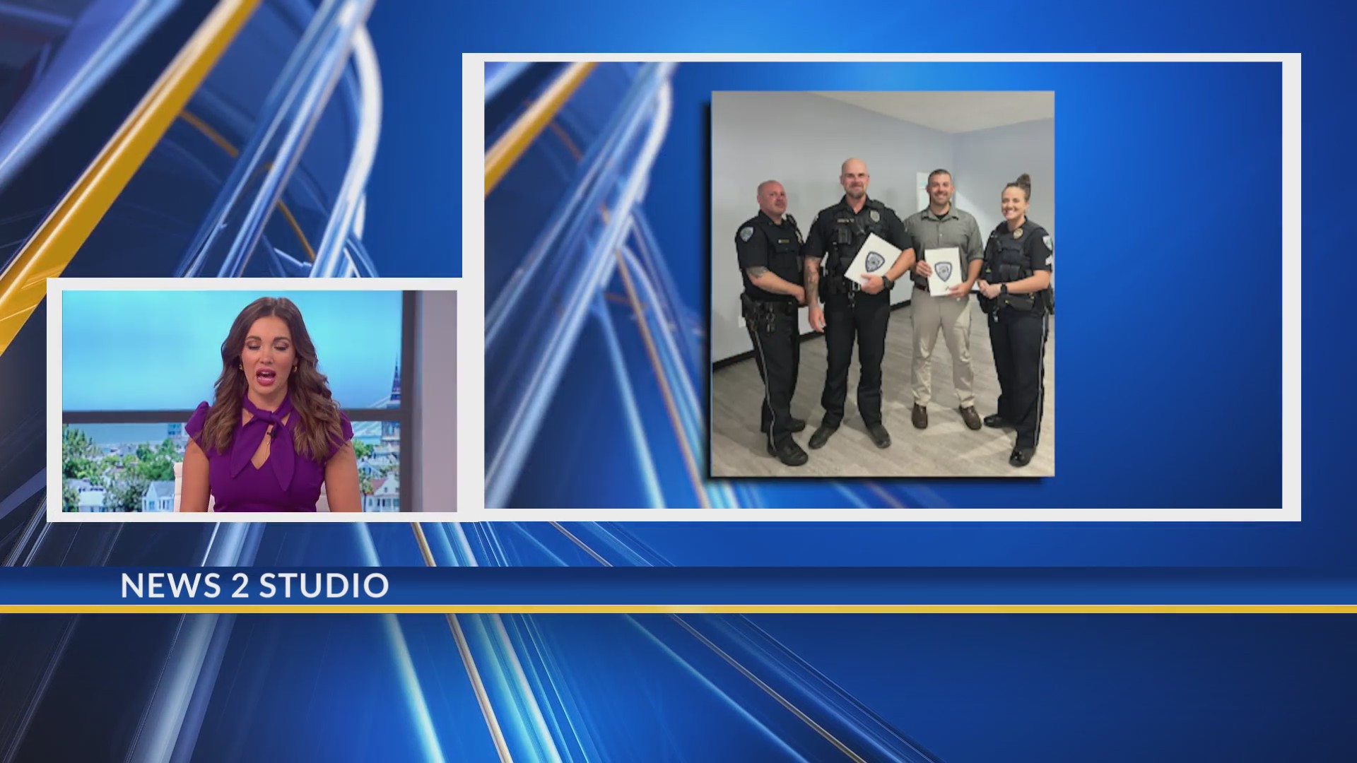 NCPD officers awarded for life-saving efforts – WCBD News 2