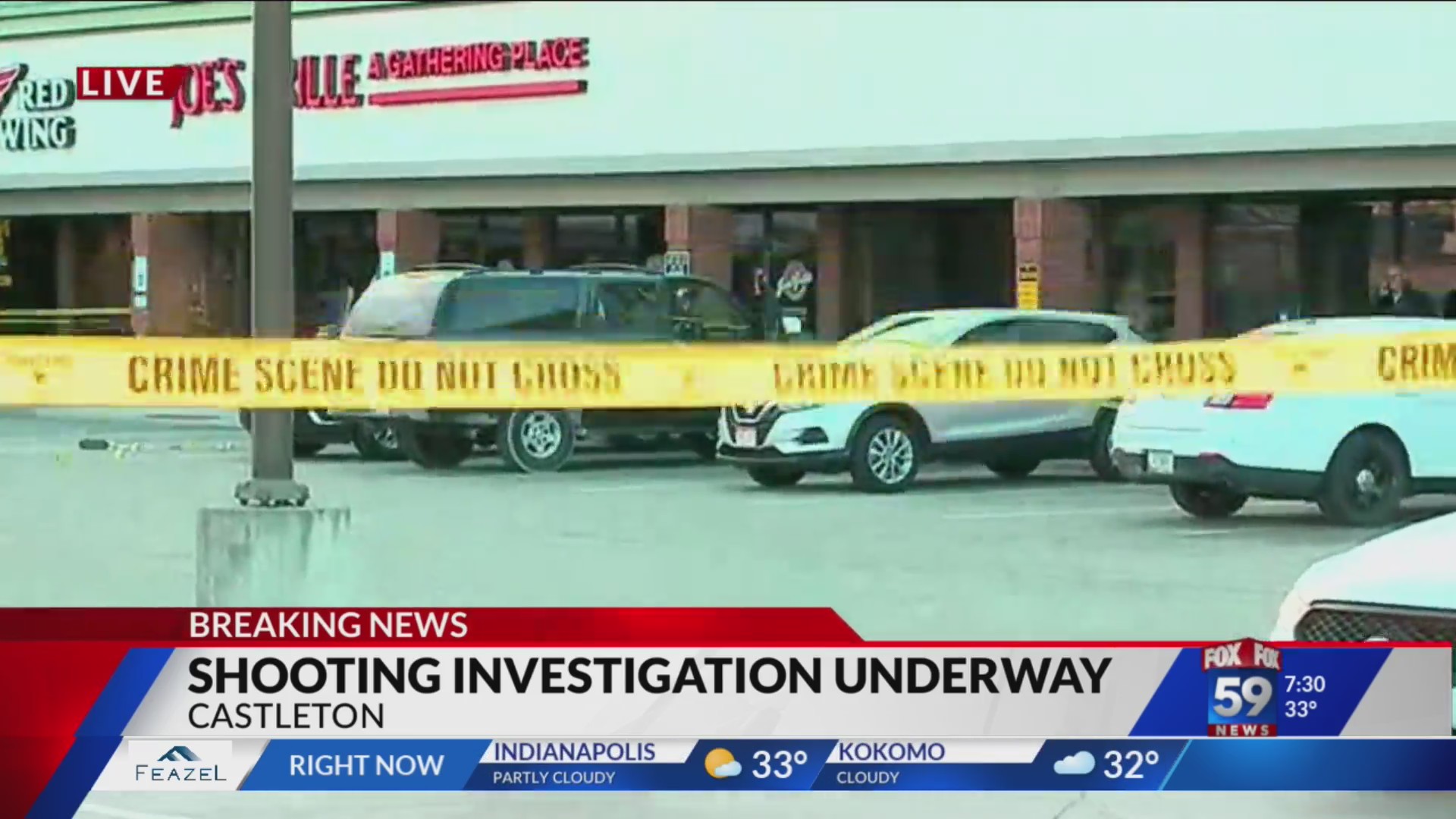 Person in critical condition after shooting in Castleton area – Fox 59