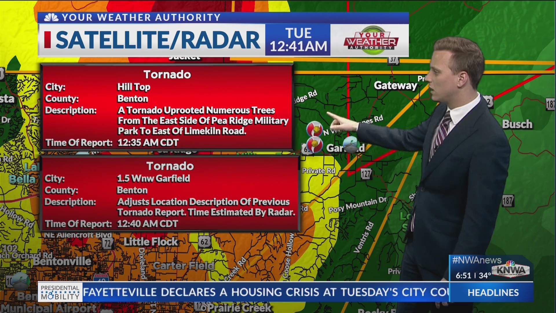 Thursday, April 4 Morning Forecast – KNWA FOX24
