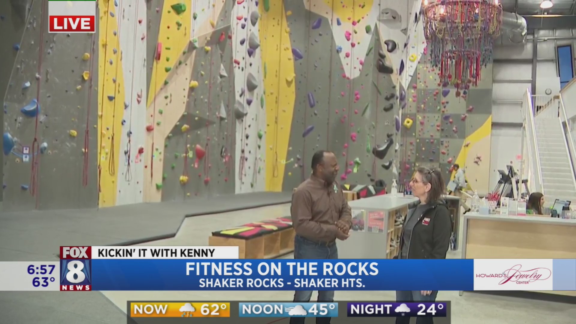 Kenny climbs to new heights at Shaker Rocks – Fox 8 Cleveland WJW