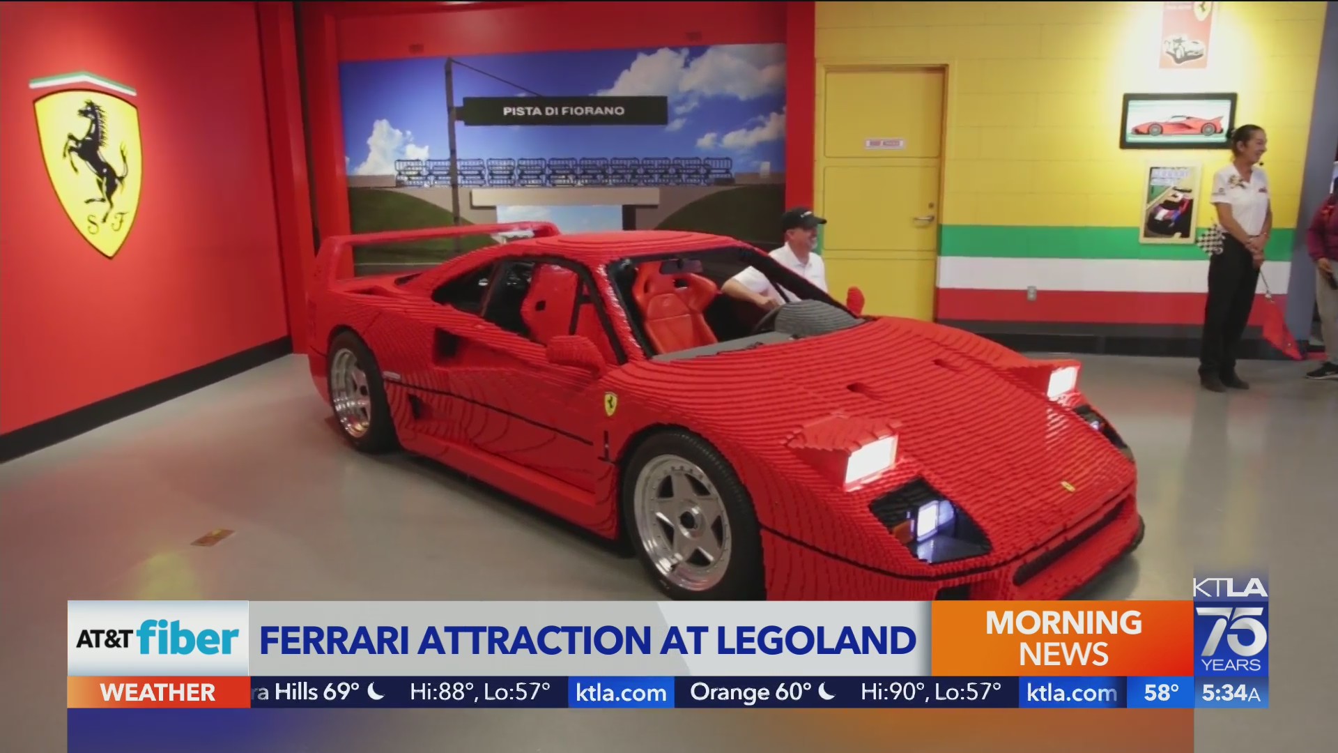 Legoland Ferrari Attraction – KTLA