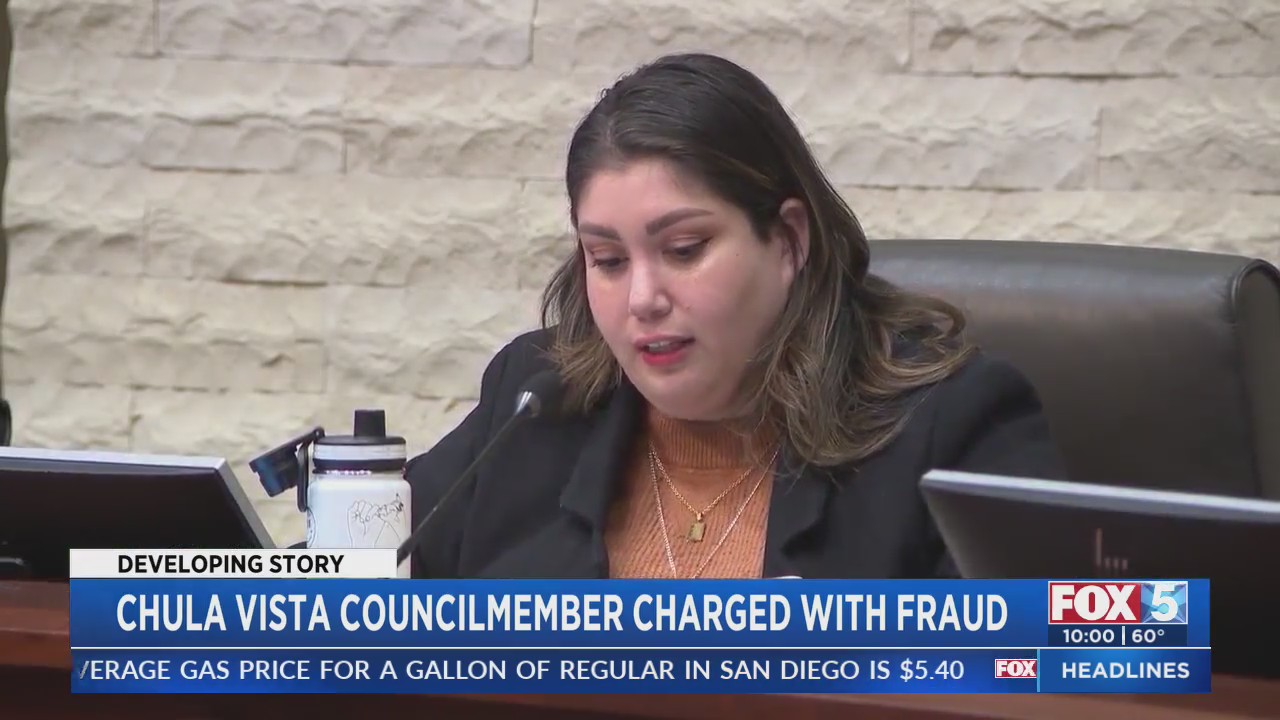 Chula Vista Councilmember Charged With Fraud – FOX 5 San Diego & KUSI News