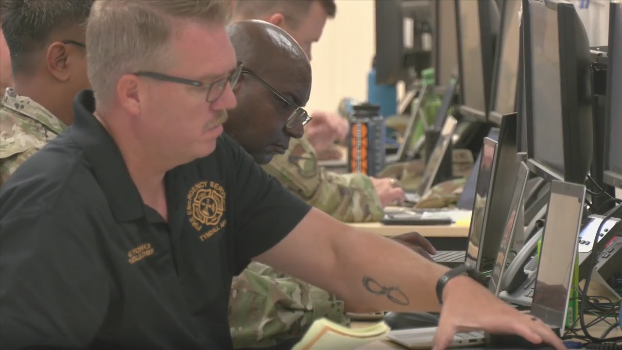 Tyndall Air Force Base in Hurcon 5 in preparation of Tropical Storm ...