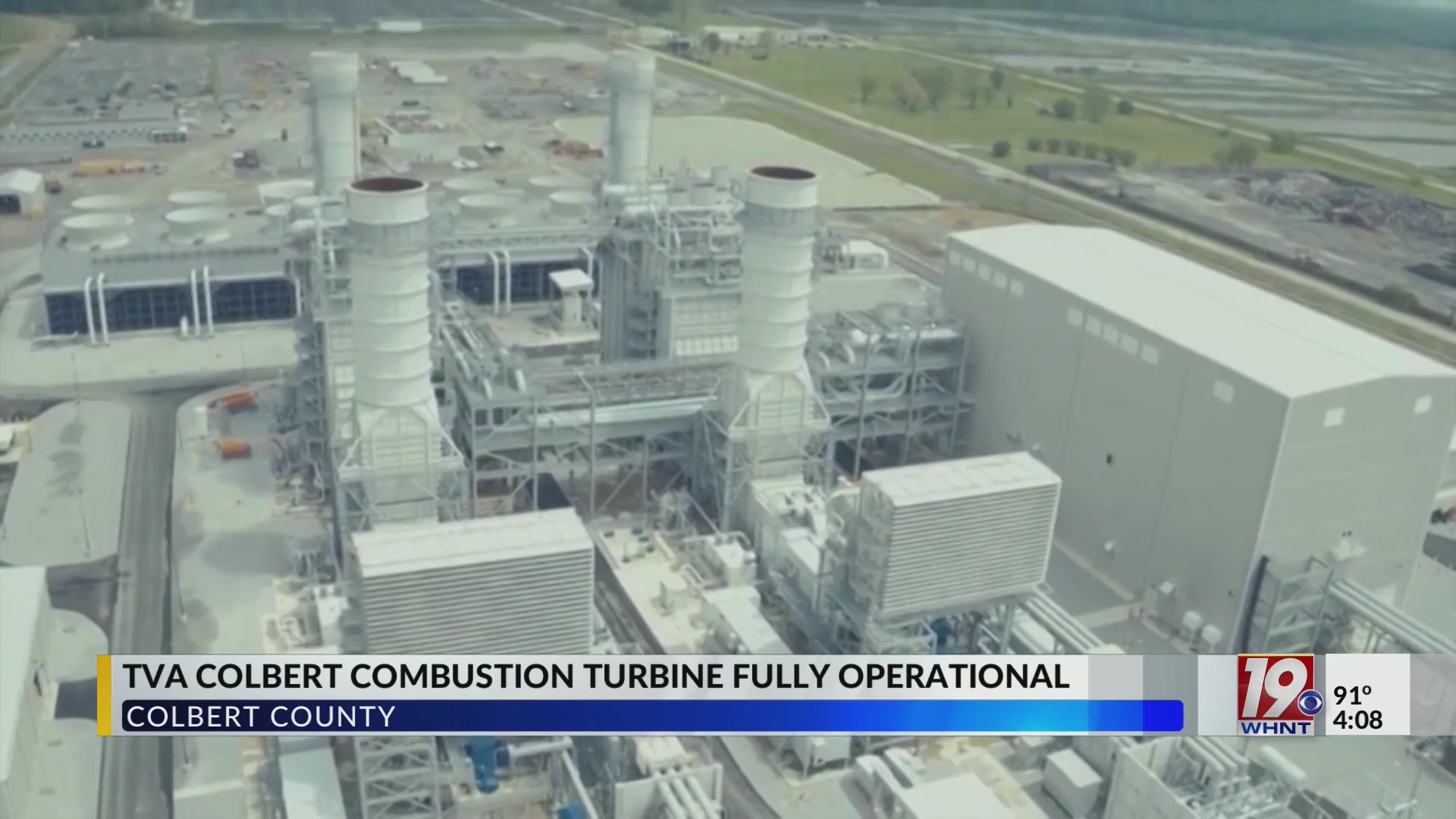 TVA Combustion Turbine Fully Operational | July 31, 2023 | News 19 at 4 ...