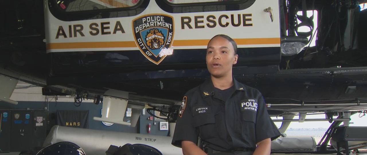 Exclusive: NYPD’s first Black female pilot flies through barriers – PIX11