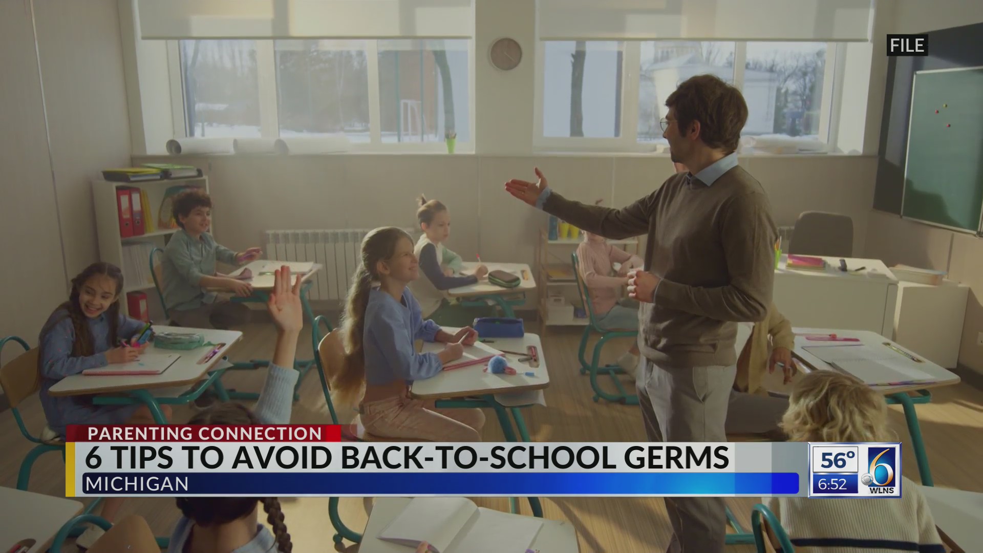 6 tips to avoid back-to-school germs – WLNS 6 News