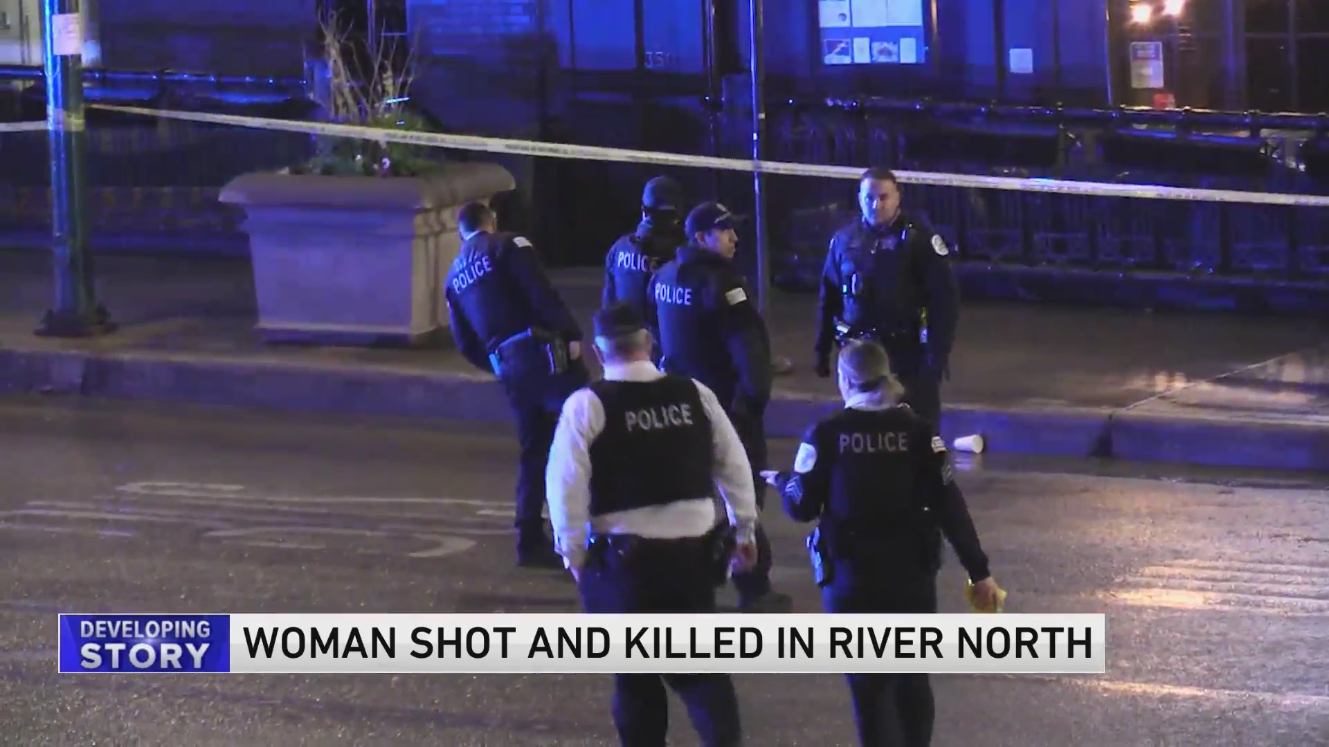 1 woman dead, 1 wounded in River North shooting – WGN-TV