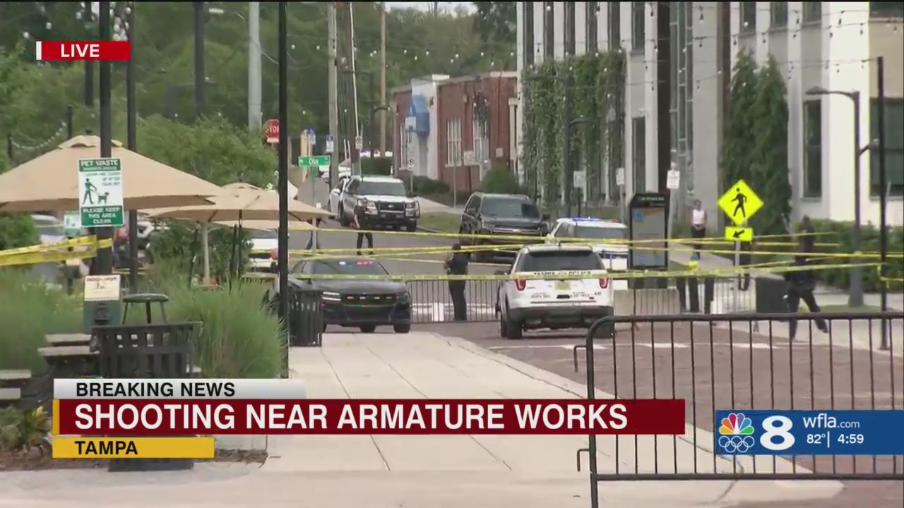 Tampa police respond to shooting at Armature Works – WFLA