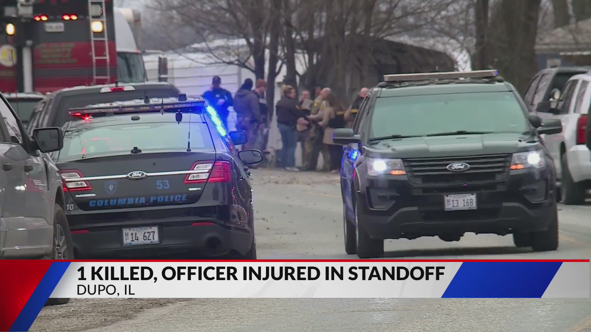 One killed, officer injured in Dupo, Illinois standoff – FOX 2