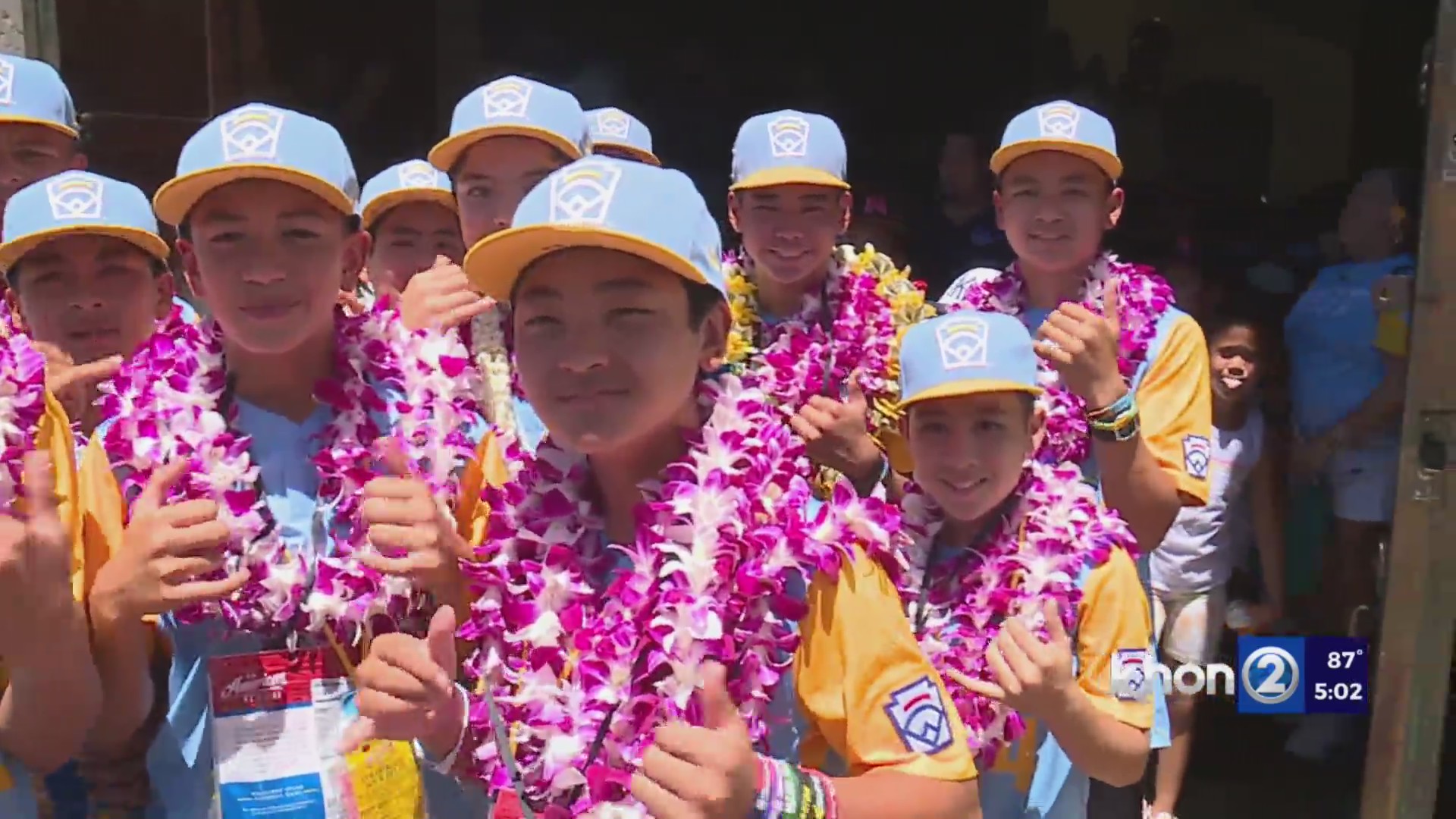Thousands gather to honor Hawaii’s LLWS champs – KHON2