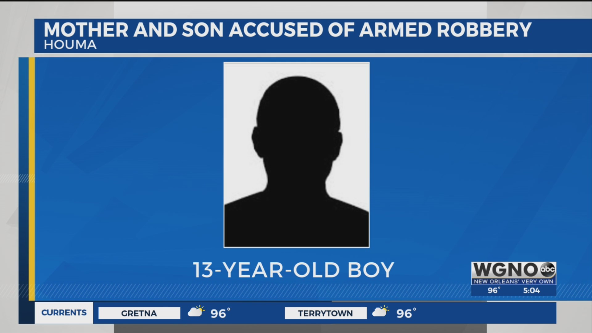 Houma mother and 13-year-old son arrested after armed robbery scheme – WGNO