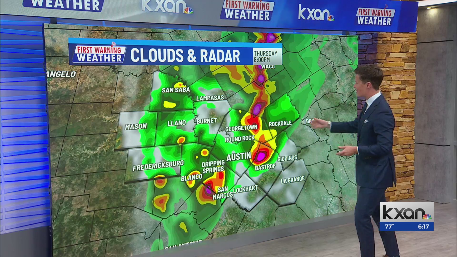 Thursday evening forecast with Chief Meteorologist David Yeomans – KXAN ...