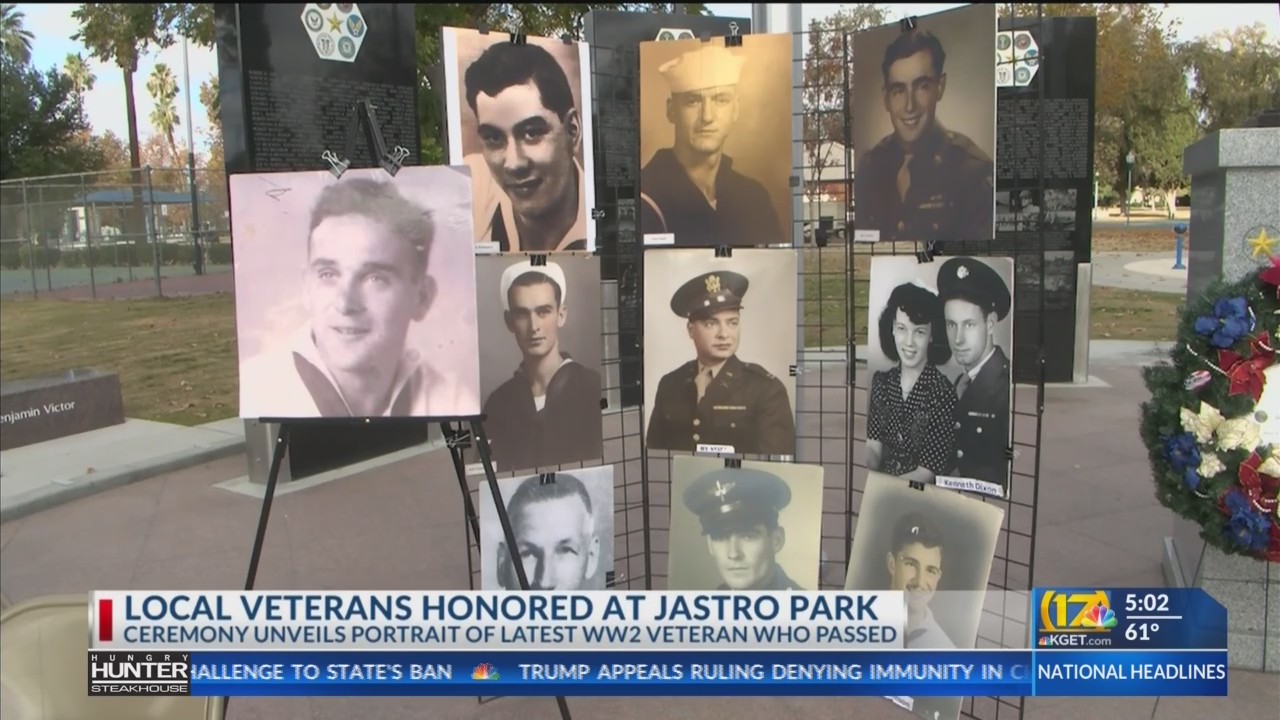 Local Veterans honored at Jastro Park – KGET 17